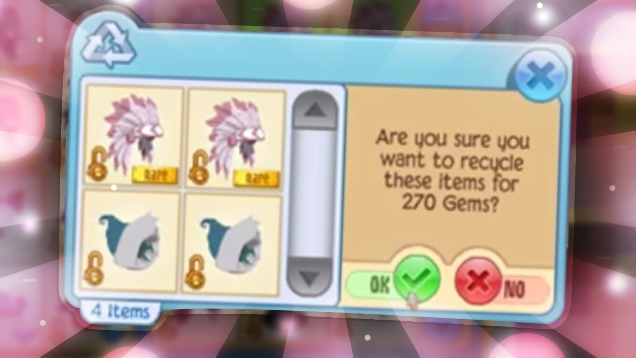 ANIMAL JAM: RECYCLING A LIGHT PINK HD AND BETA HOOD!! *MUST WATCH ...