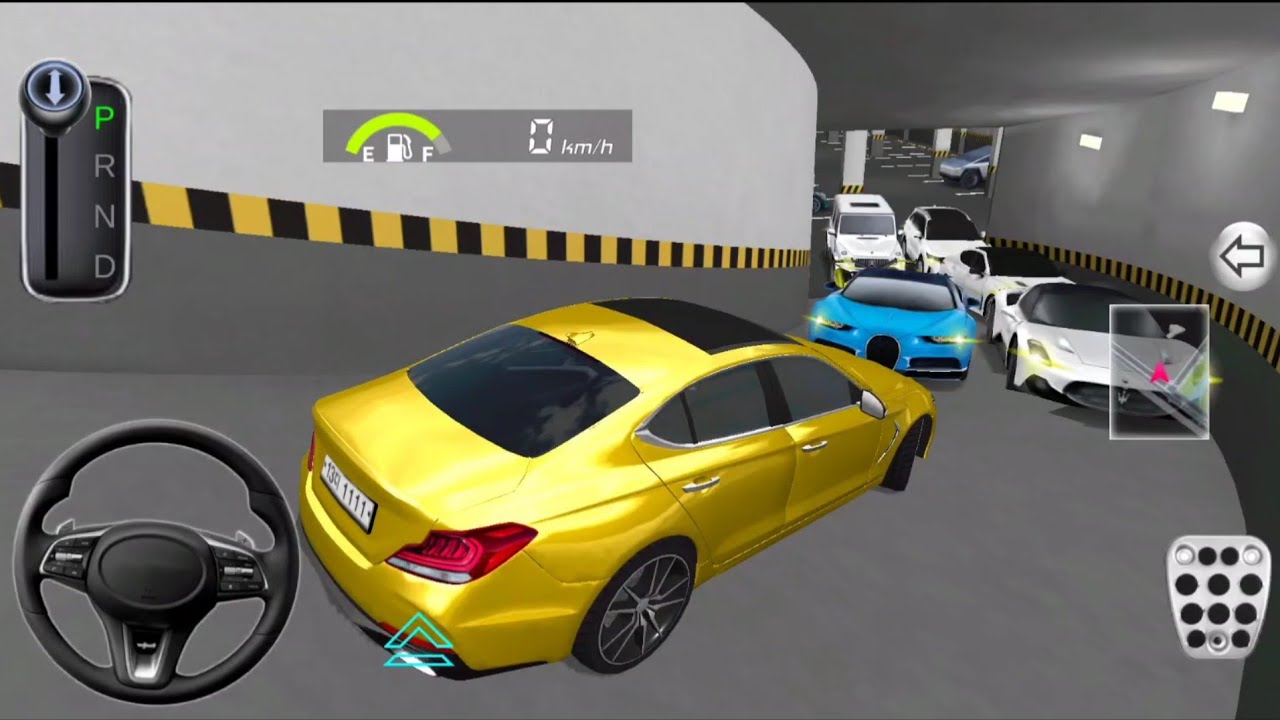 New Yellow Mercedes G71 Car For Parking - 3d Driving Class game play || Car Game #gameplay # ...