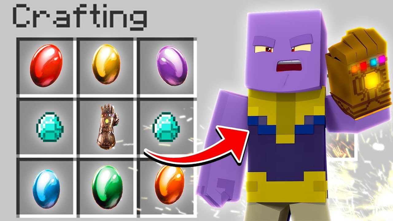 HOW TO SUMMON THANOS IN MINECRAFT - YouTube