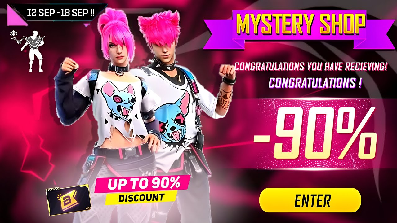 Mystery Shop free fire September 2023 | Mystery Shop Event Kab Aaega ...