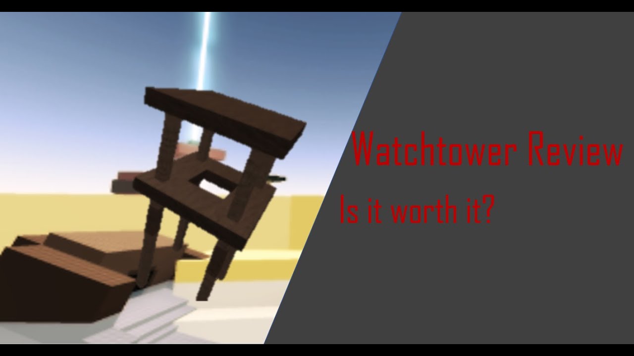 Watchtower Review - Is it worth using? (World Tower Defense - YouTube