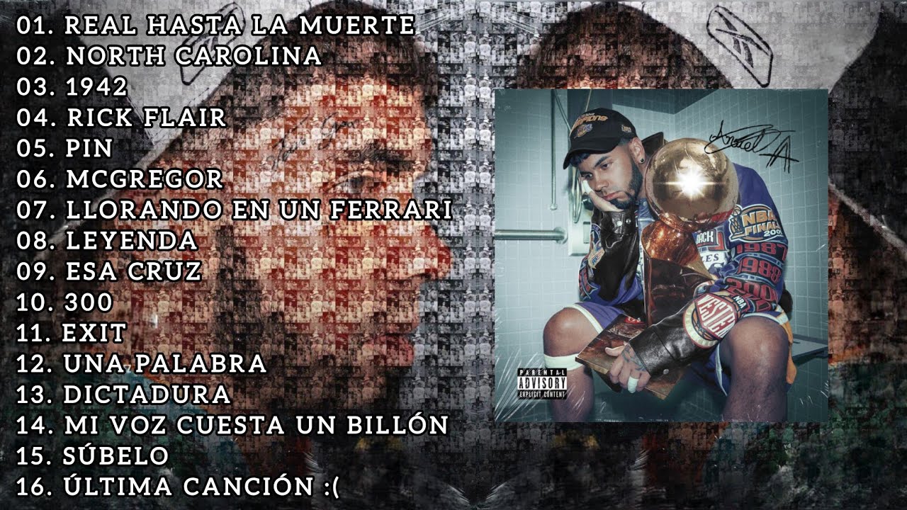 ANUEL AA - Las Leyendas Nunca Mueren (ALBUM COMPLETO) Mix, Mashup, Playlist DJ - YouTube