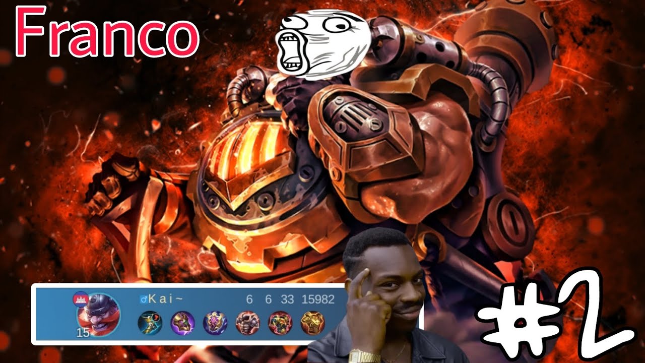 FRANCO GAME PLAY MLBB FUNNY MOMENTS!! #PART2 - YouTube