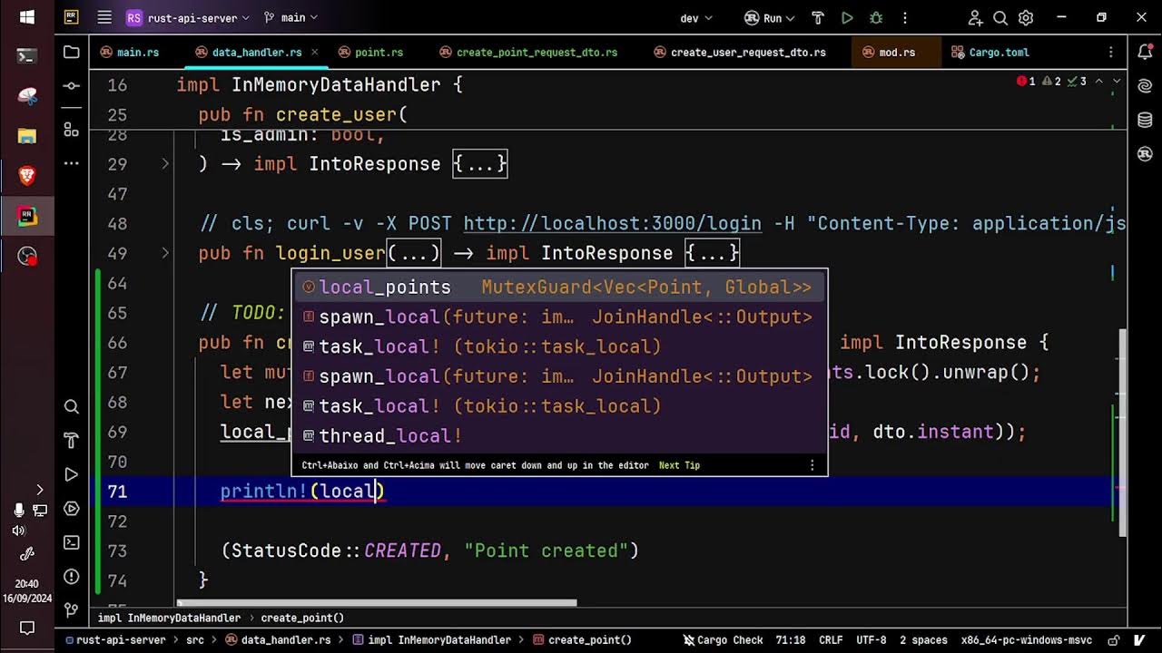 🔴 Brincando com #Rust e #Axum! - YouTube