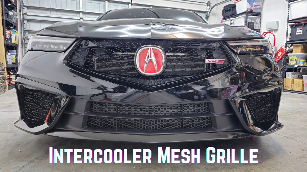 Review & Installation Tips: Intercooler Grille for 2024 Integra Type S ...