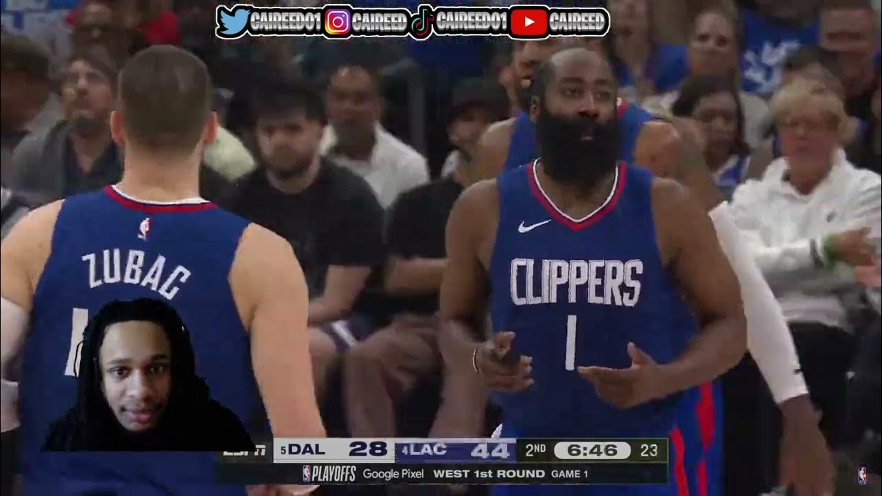 #5 MAVERICKS at #4 CLIPPERS | FULL GAME 1 HIGHLIGHTS | April 21, 2024 - YouTube