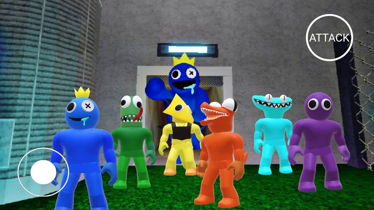 Playing As All Rainbow Friends Monsters In Rainbow Friends Chapter 1 ...