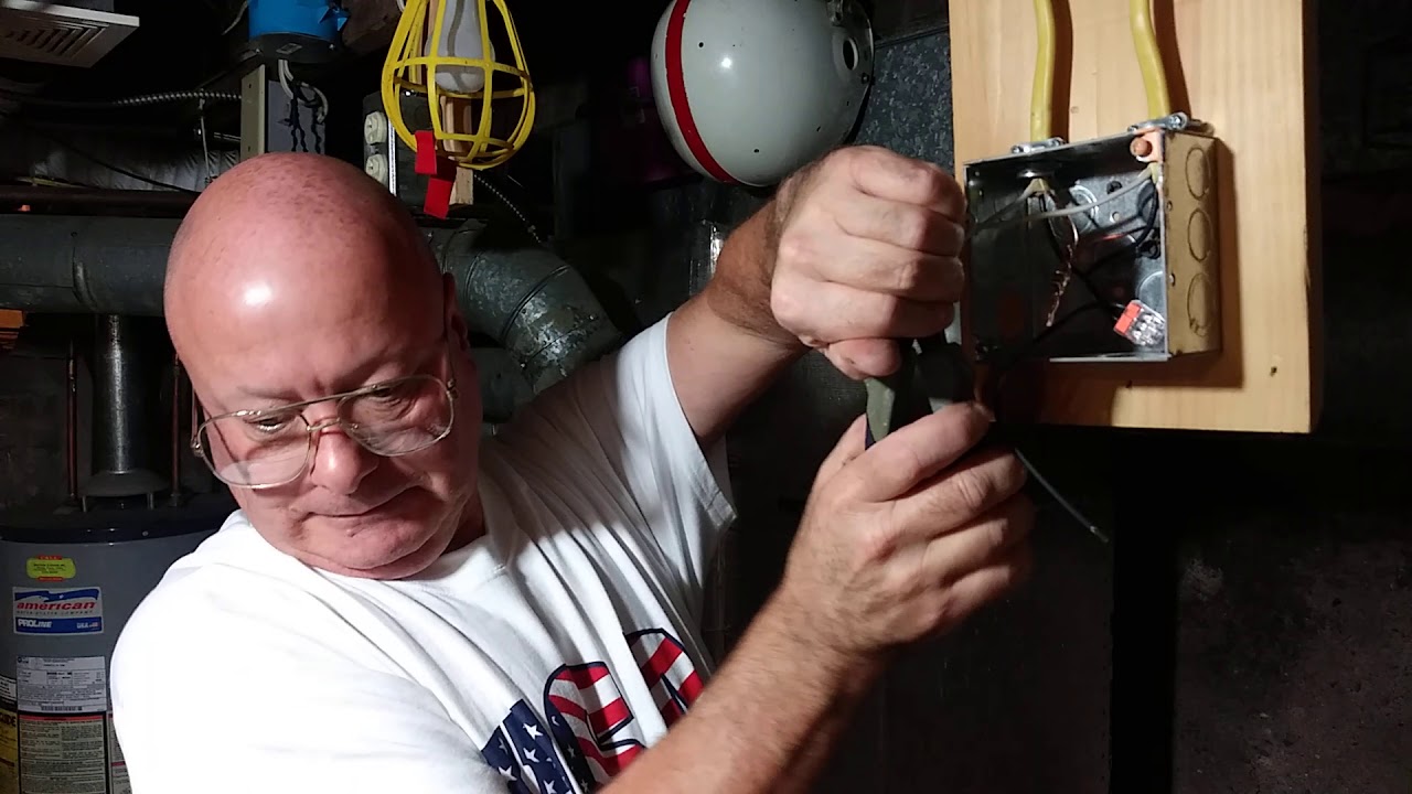 How to wire a feed threw box using different techniques splicing wires ...
