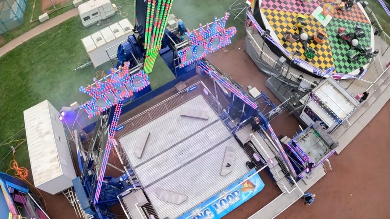 INTENSE looping ride "King Loop" ( Onride / POV ) [ Kirb de Forbach ...