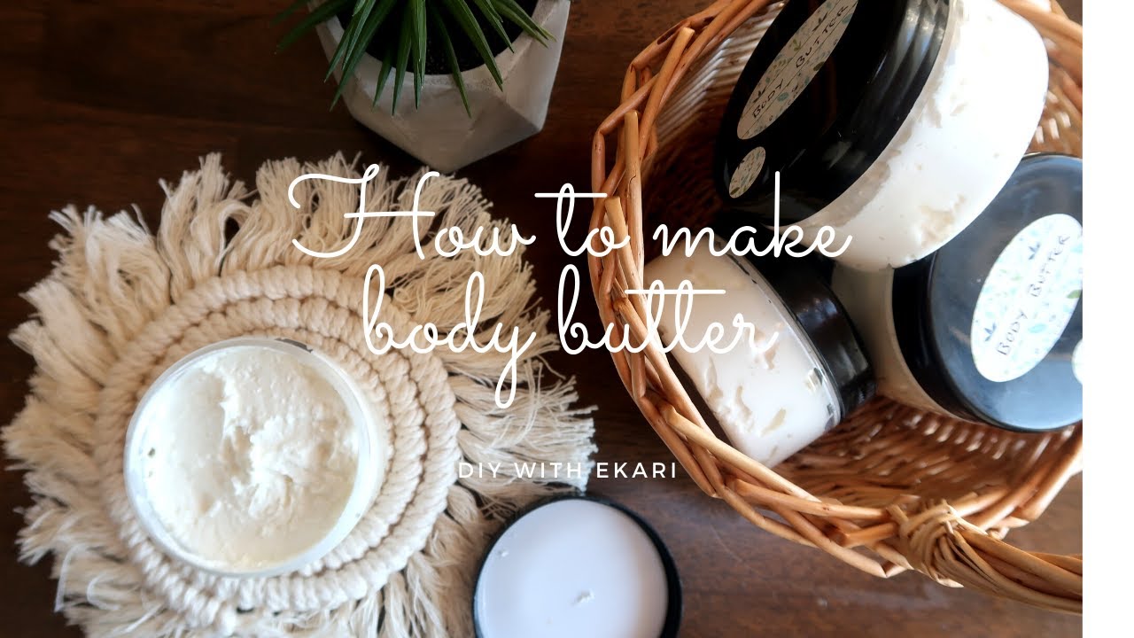 How To Make Body Butter | Simple DIY - YouTube