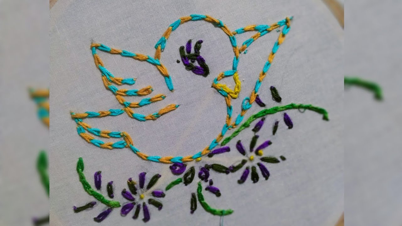 Magic Chain Stitch Embroidery