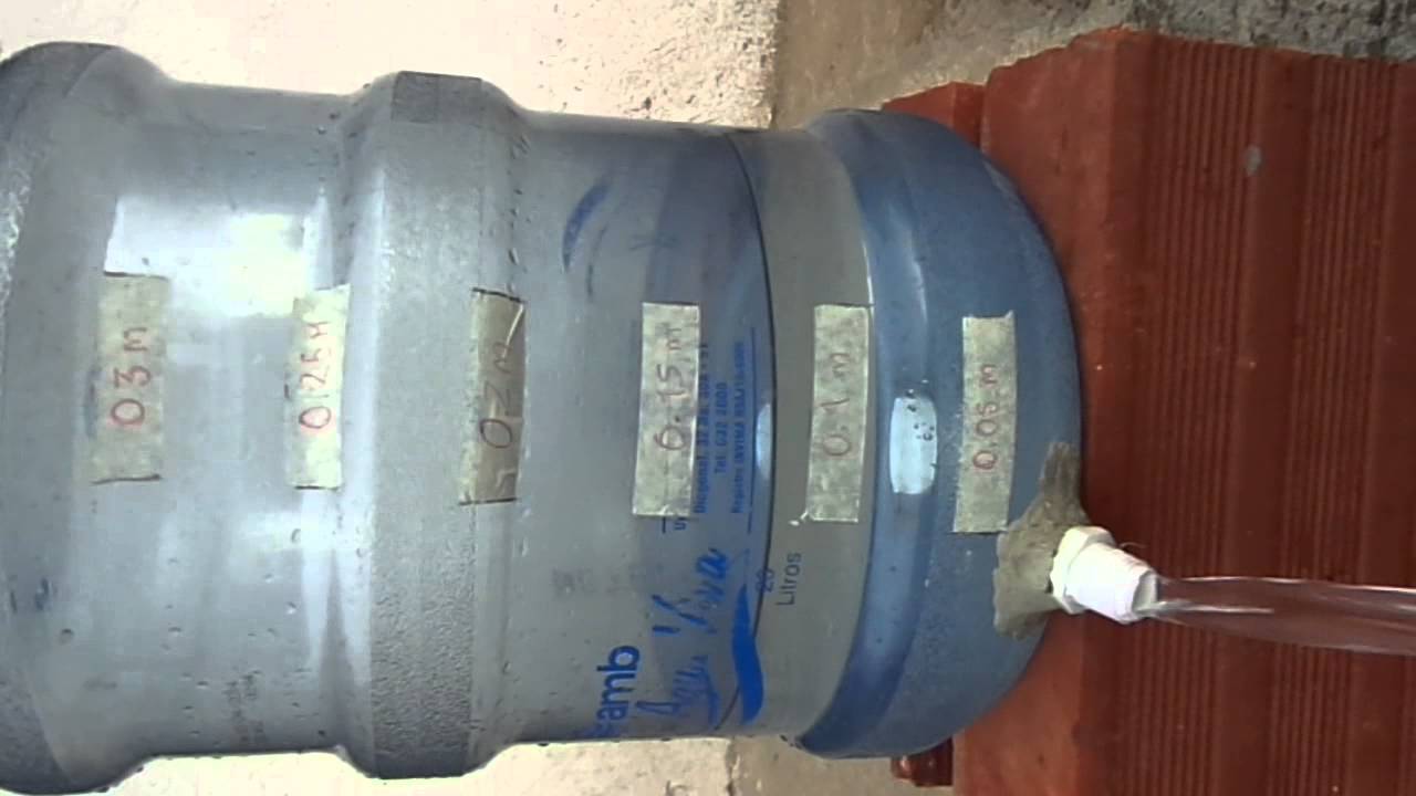 drenado de un tanque - YouTube