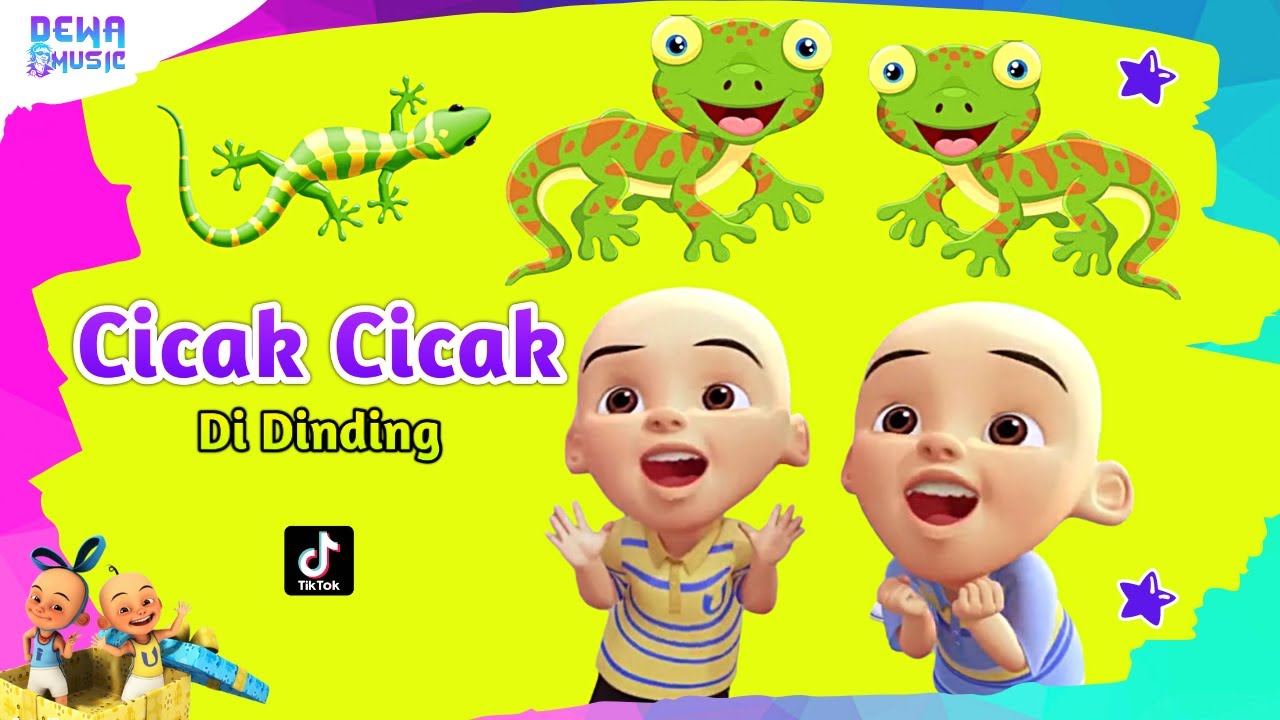 Cicak cicak di dinding UPIN IPIN terbaru 2023 - YouTube
