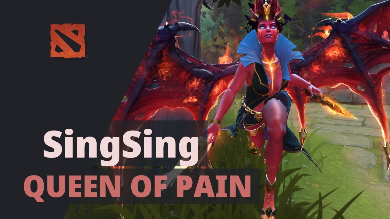 SingSing plays Queen of Pain Dota 2 Full Game - YouTube