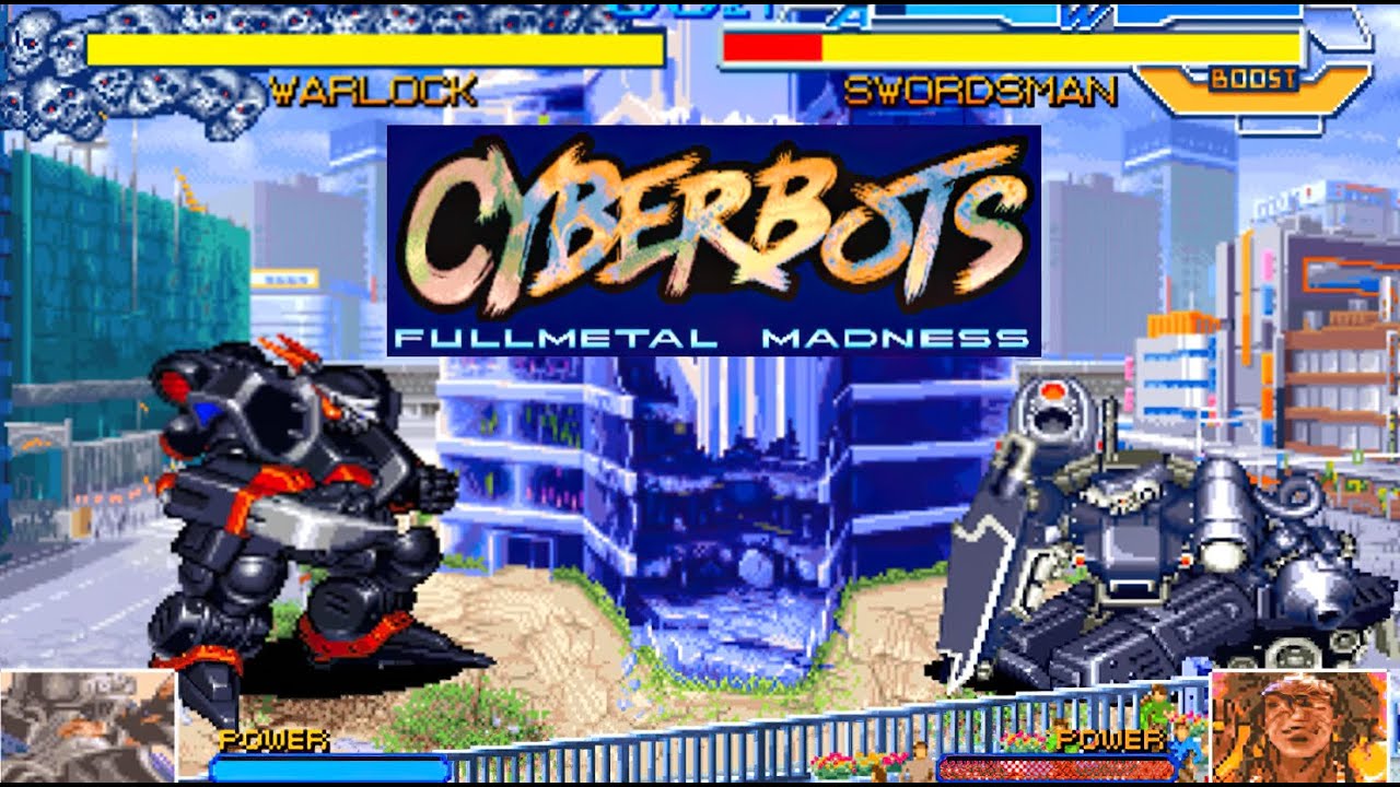 사이버보츠: 풀메탈 매드니스 (워록) Cyberbots: Full Metal Madness (WARLOCK) サイバーボッツ ...