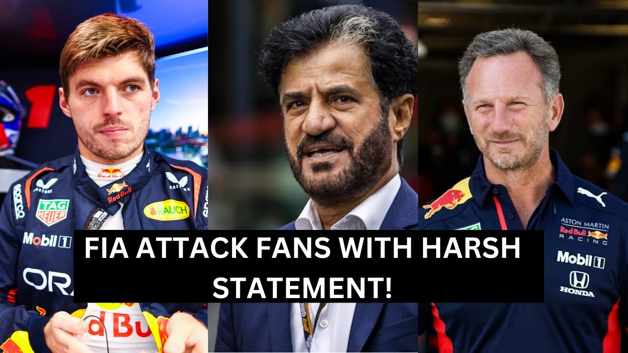 FIA MAKE HARSH STATEMENT AGAINST F1 FANS! - YouTube