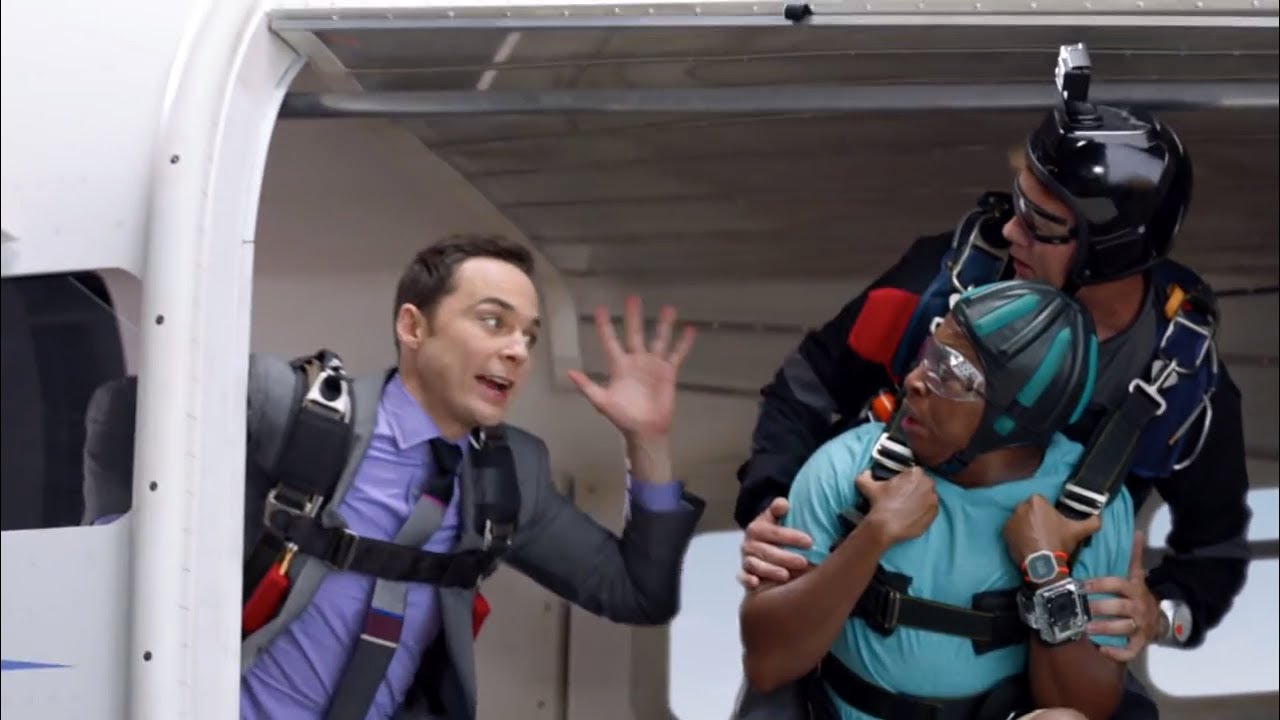 Jim Parsons Takes to the Sky Behind The Scenes Intel® - YouTube