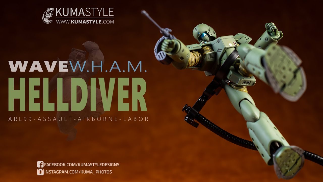 Toy Review: Wave W.H.A.M. Helldiver (Airborne Assault Labor) - YouTube