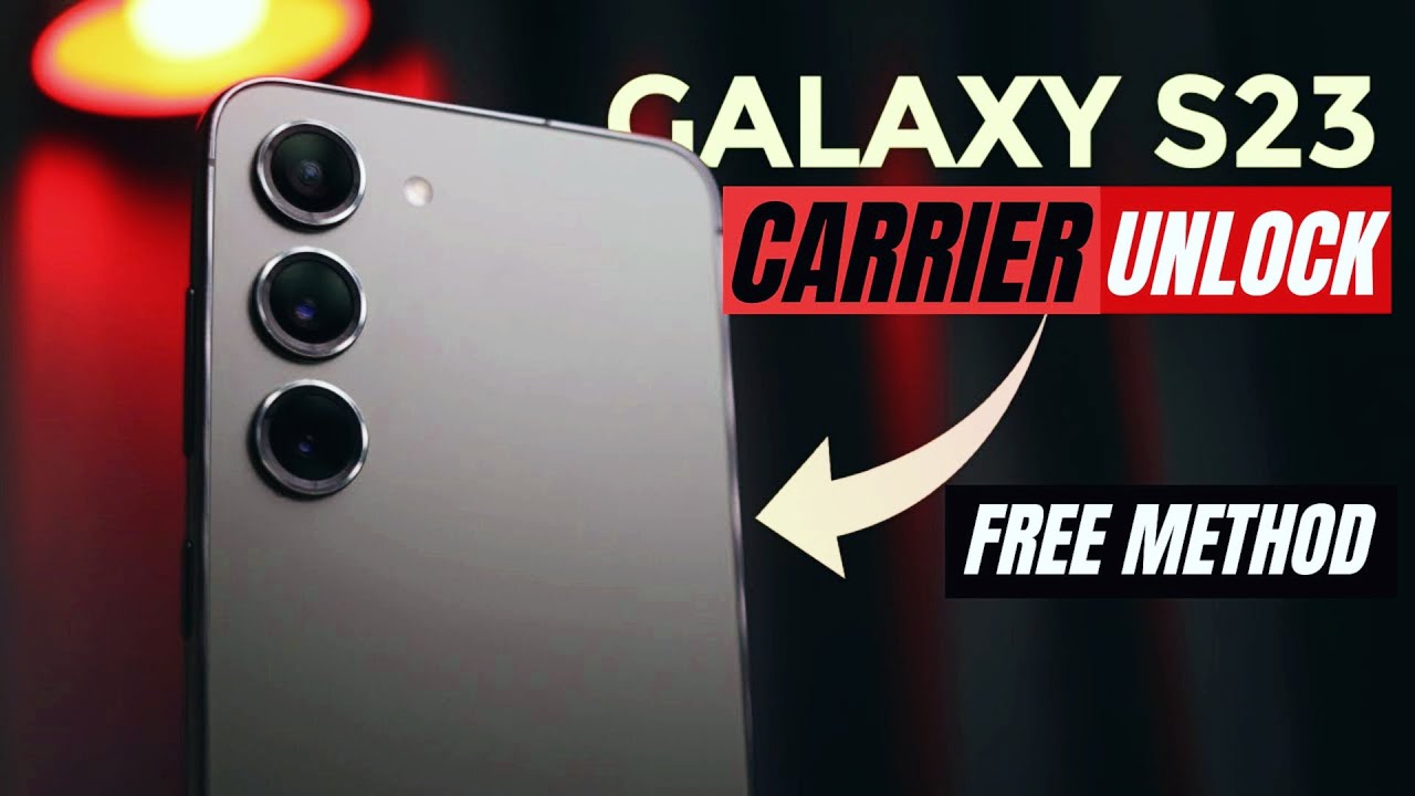 Unlock Samsung S23 Unlock Your Samsung S23 and Choose Any Network - YouTube