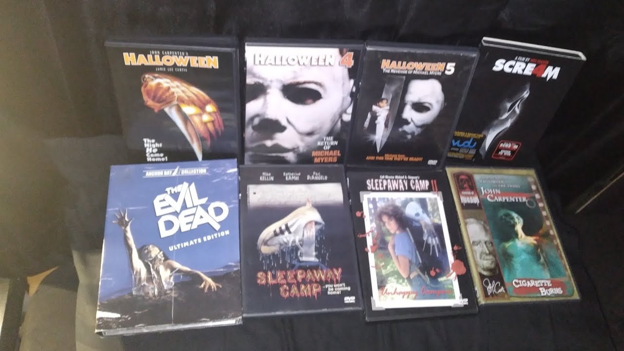 my Anchor Bay horror DVD collection - YouTube