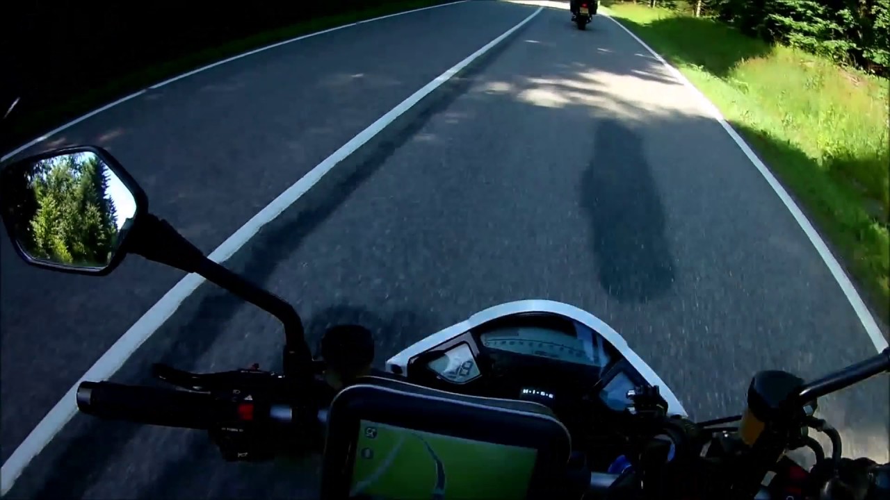 B500 BLACK FOREST HIGH STREET.European Motorcycle Trip 2017 Day2 Pt1 ...
