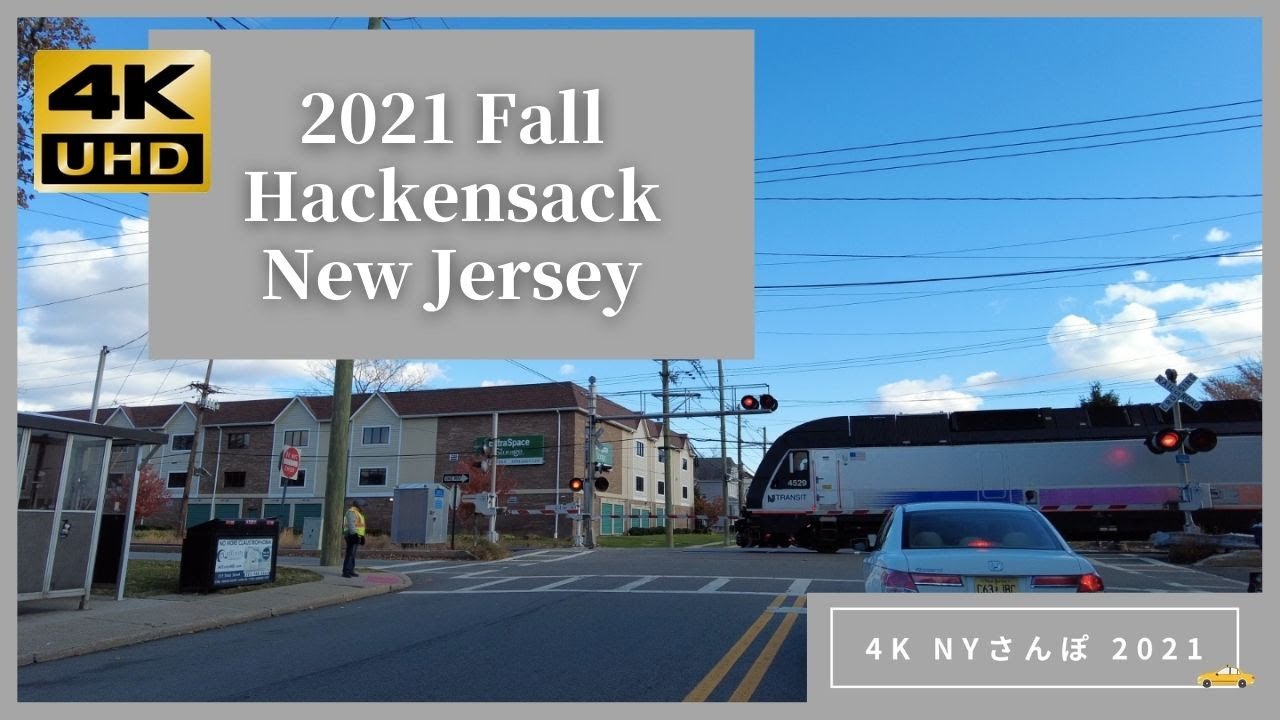 New Jersey Hackensack Walk around NY 2021 4K - YouTube