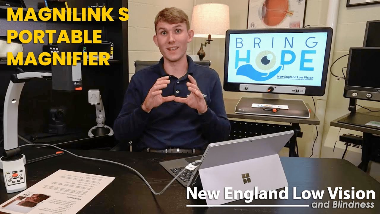 Introducing the Magnilink S Premium 2: The Portable Magnifier and Text ...