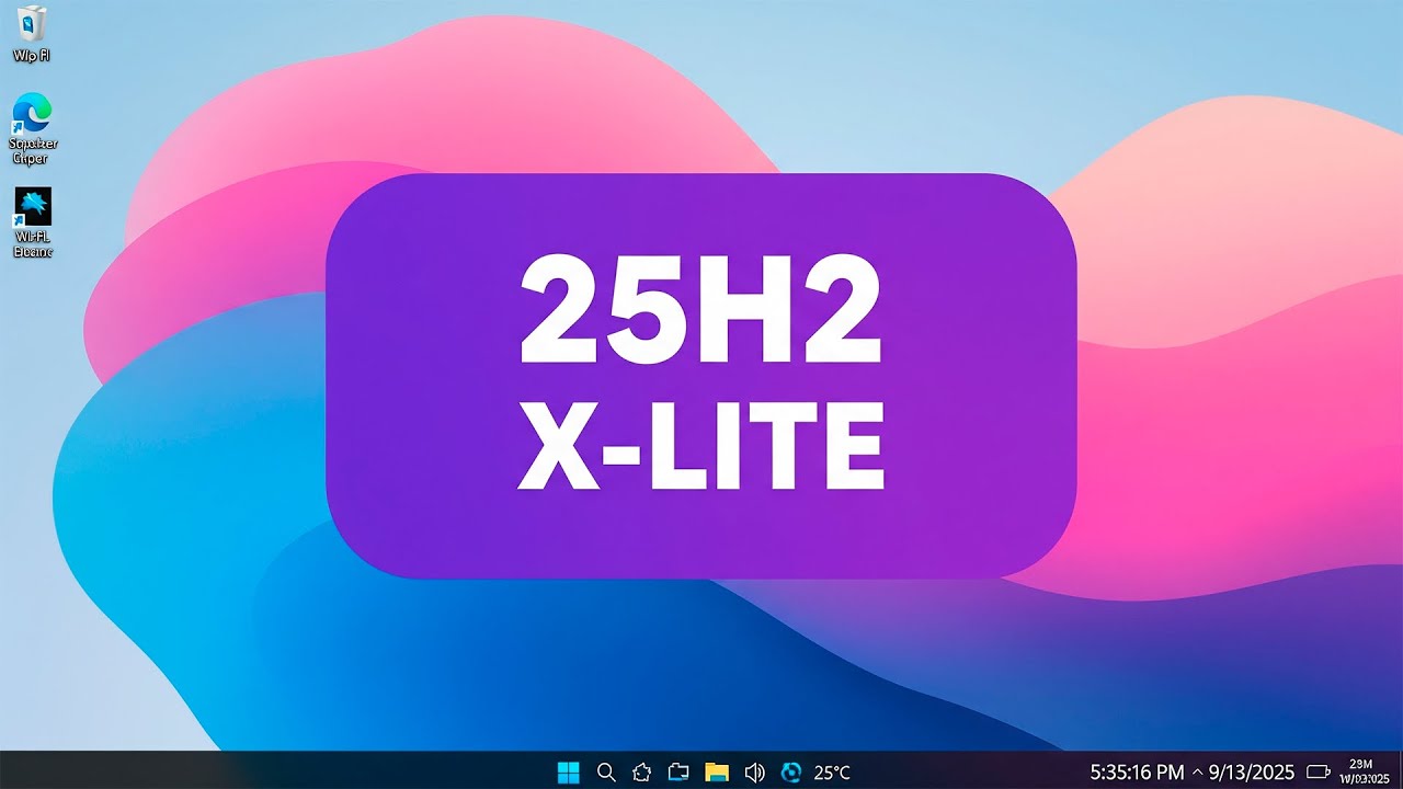 X-Lite Optimum 11 25h2 - Fastest Windows 11 Ever | Complete Tutorial ...