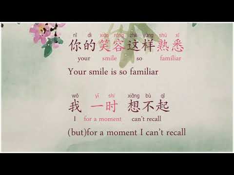 甜蜜蜜 Tián Mì Mì  - The Most Classic of 邓丽君 Dèng Lìjū - Lyrics in Chinese /Pinyin/English