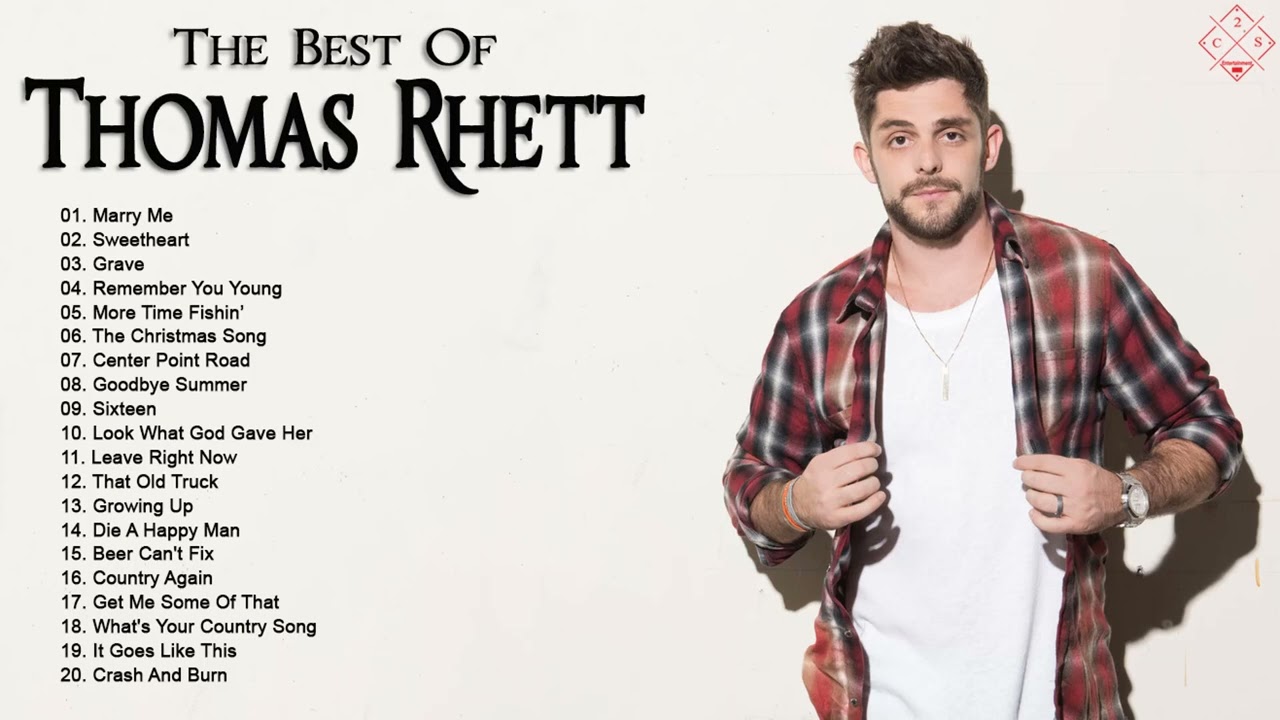 The Best Of Thomas Rhett - Thomas Rhett Greatest Hits Playlist - Thomas ...