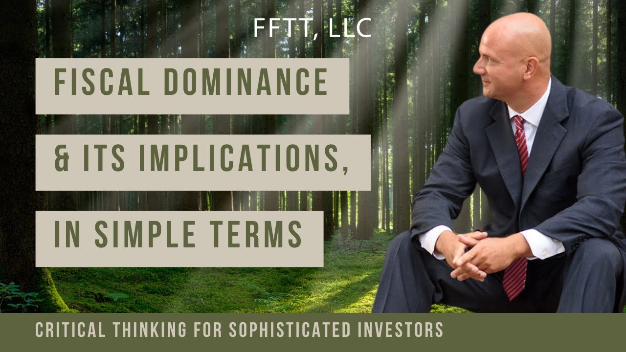 Fiscal dominance & its implications, in simple terms - YouTube
