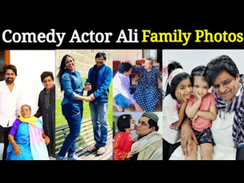 Telugu Comedy Actor Ali Family Photos | Comedian Ali Family Photos with ...