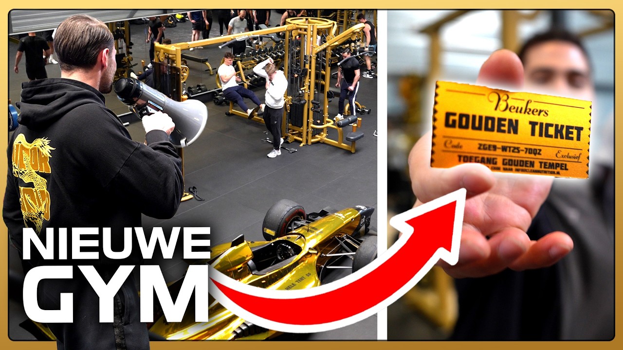 Winnaars GOUDEN TICKET Trainen In De Gouden Tempel - YouTube