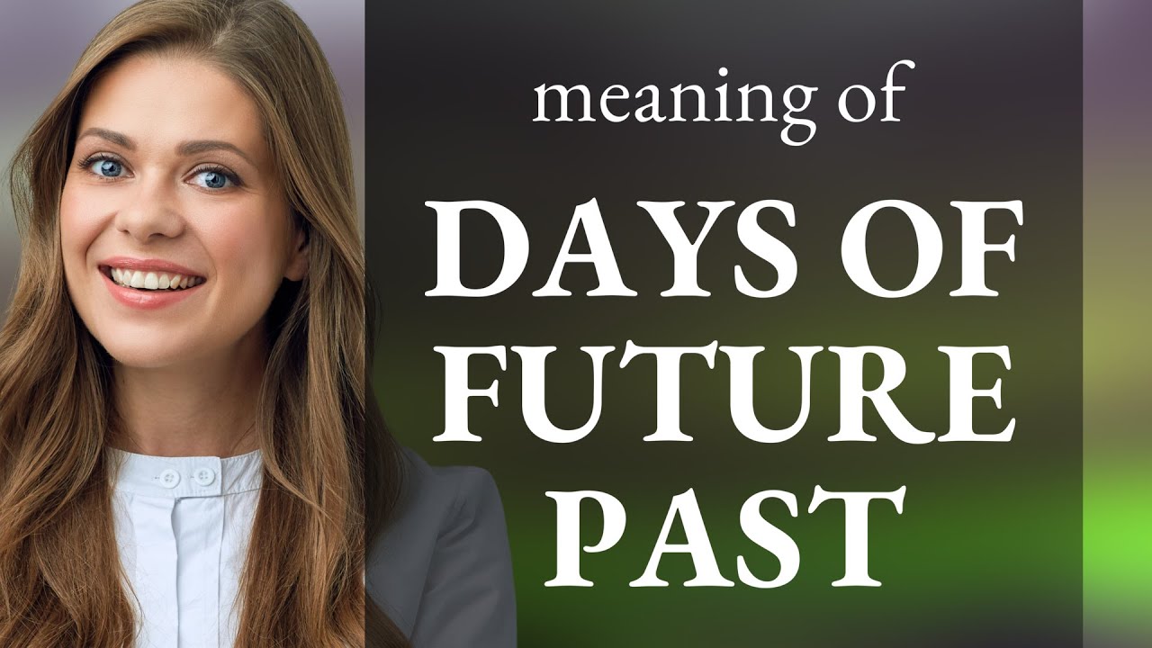 Understanding "Days of Future Past" - YouTube