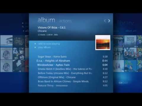 Media Center Music Library - YouTube