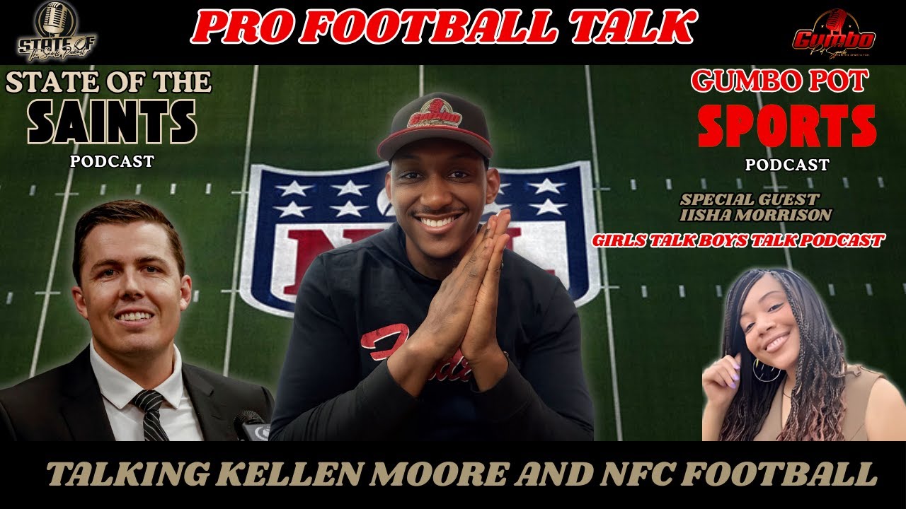 Can Kellen Moore Lead the Saints to Success? | NFC East Talk w/ Iisha ...