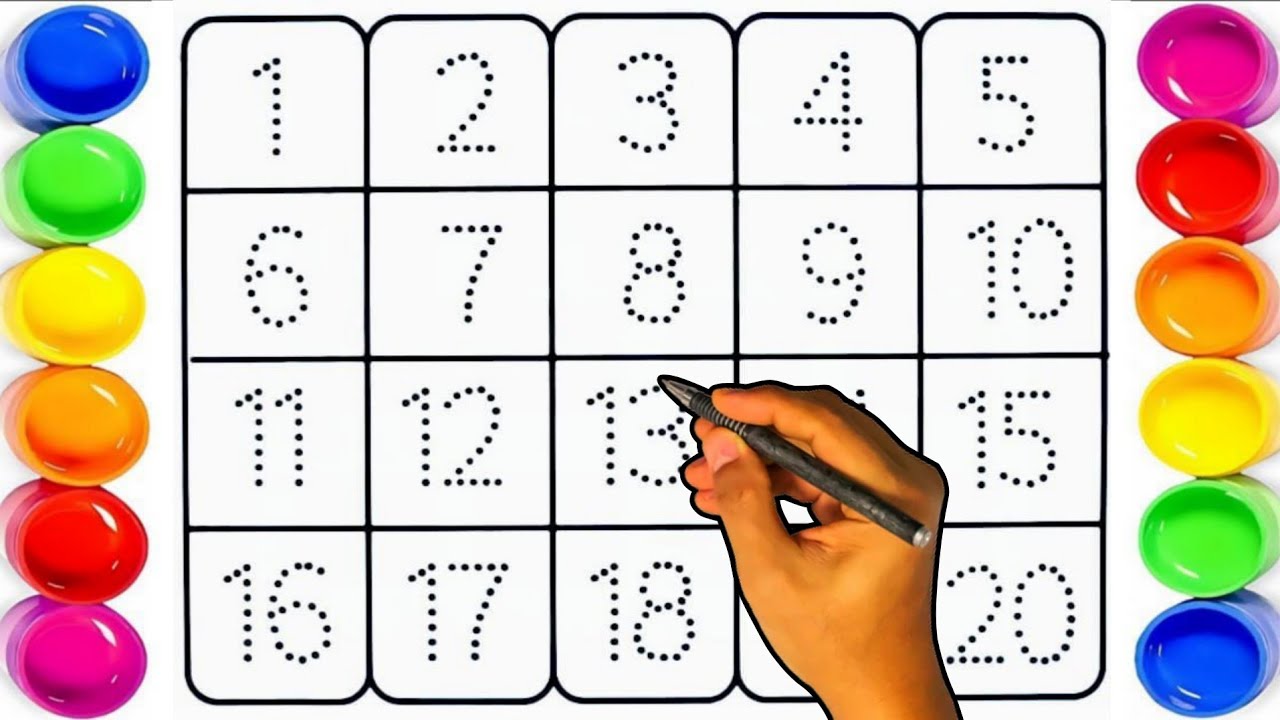 1234 Counting Numbers | Learn Educational kids video in Educational ...