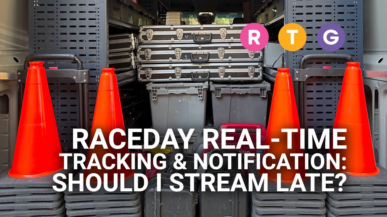 RaceDay Real-Time Tracking & Notification: Should I Stream Late? - YouTube