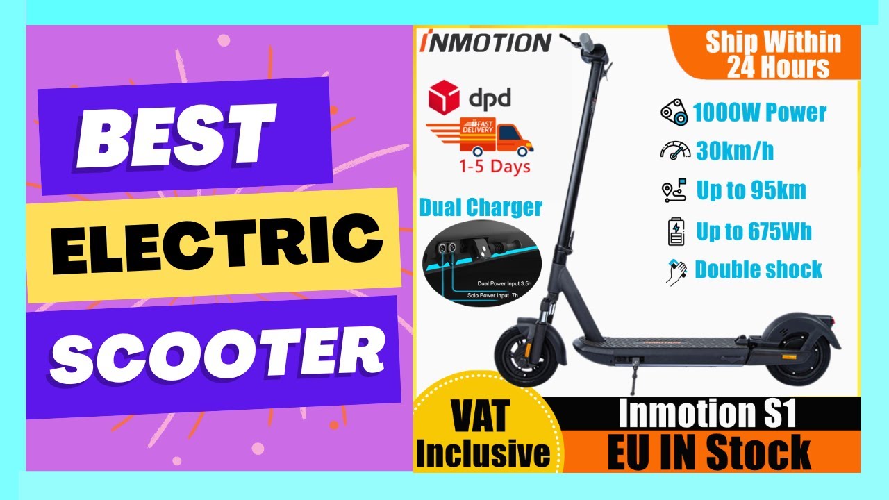 INMOTION S1 Smart Electric Scooter - YouTube