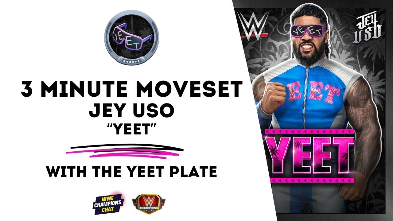 Jey With The Yeet and Devil's Drip | Jey Uso "Yeet" | 3 Minute Movesets ...