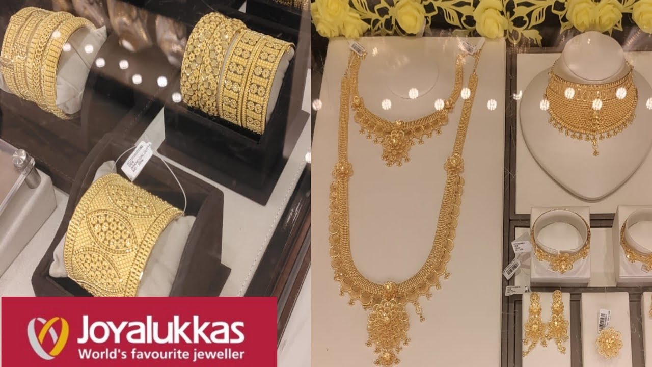 Joyalukkas Light Weight Gold Jewellery Collection | Joyalukkas Gold ...
