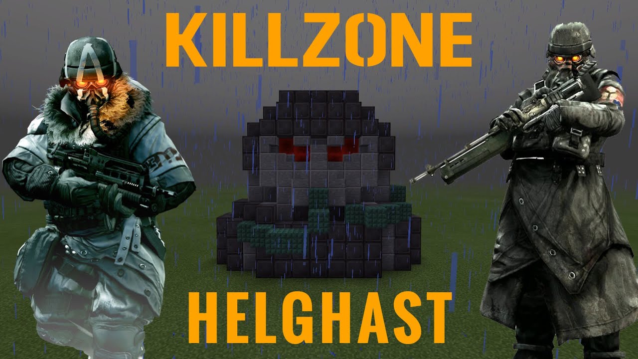 How to Build a Helghast from Killzone in Minecraft!! - YouTube