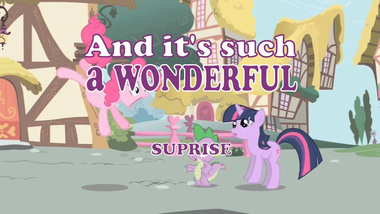 MY LITTLE PONY TYPOGRAPHY - YouTube