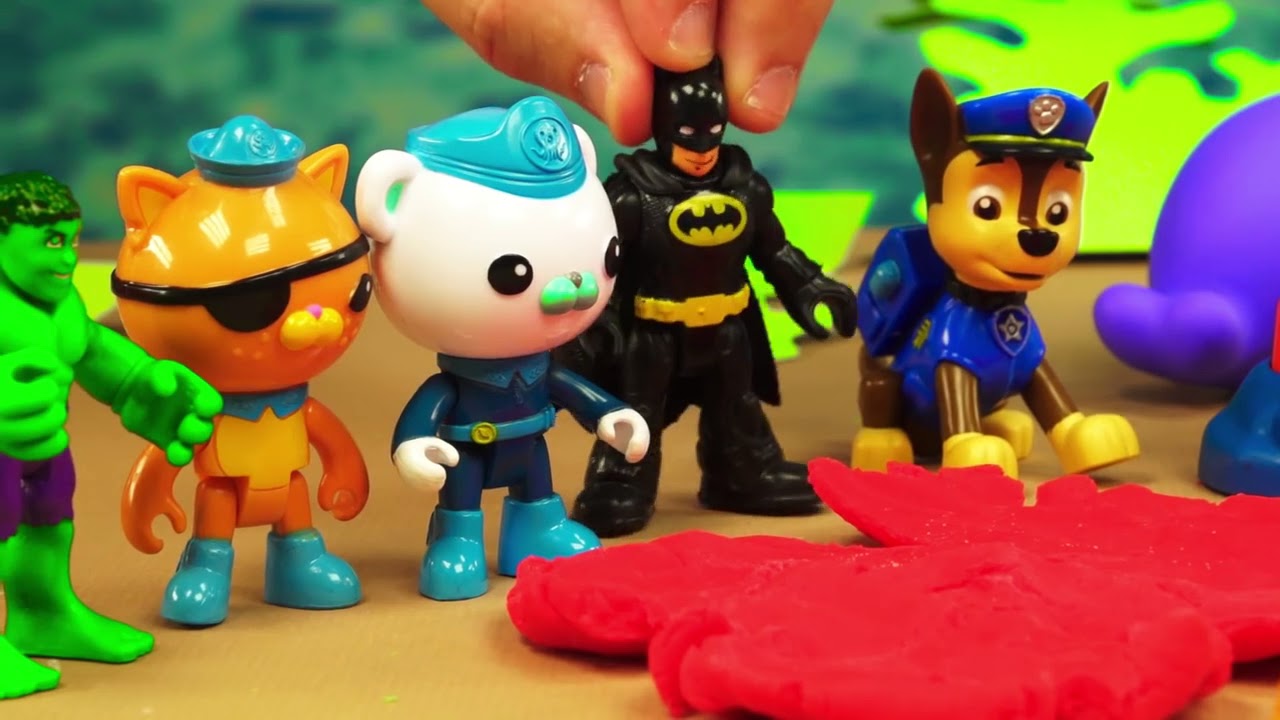 THE OCTONAUTS AND PAW PATROL AND BATMAN ADVENTURE - RACE TO THE SEA ...