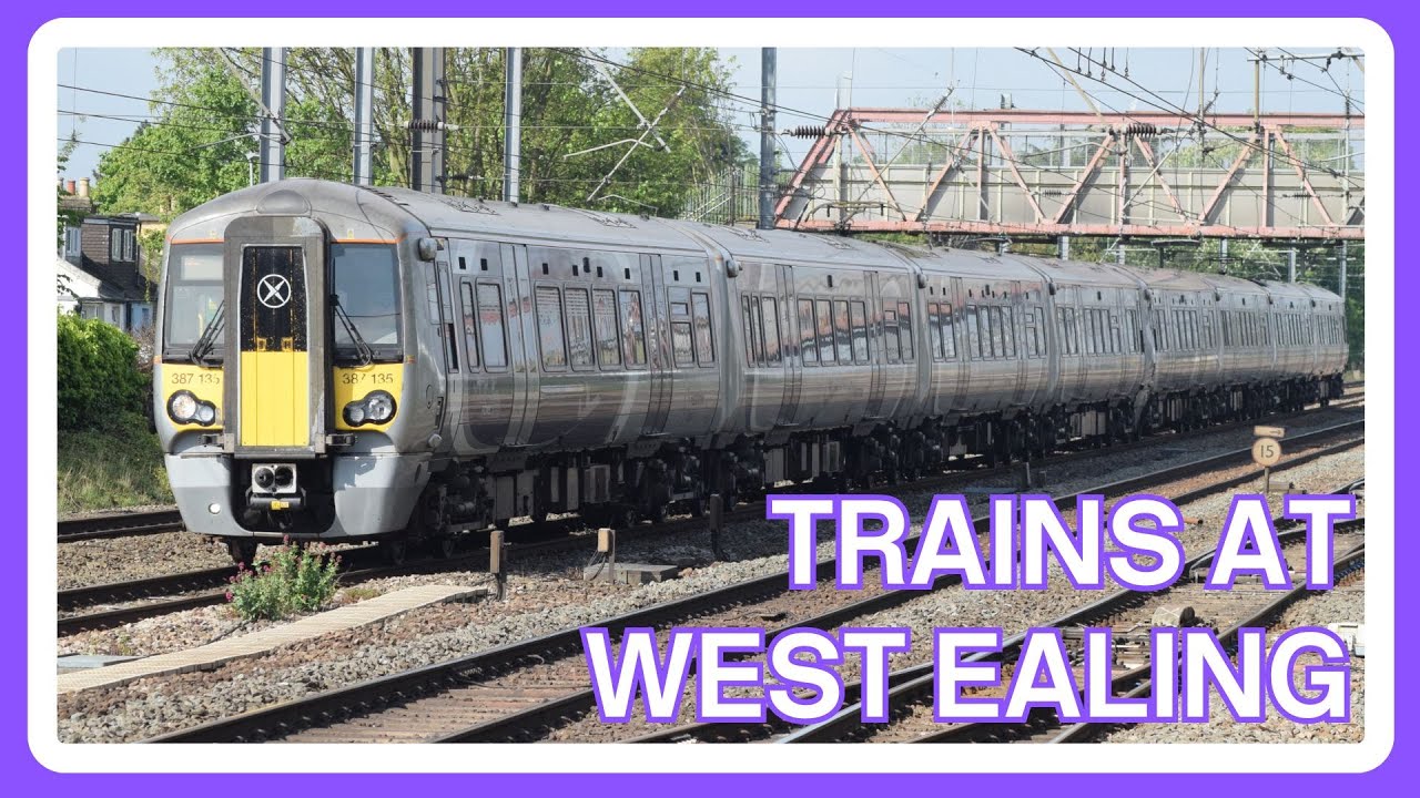 Something Unusual at West Ealing... | Class 230001 Meets GWR ...