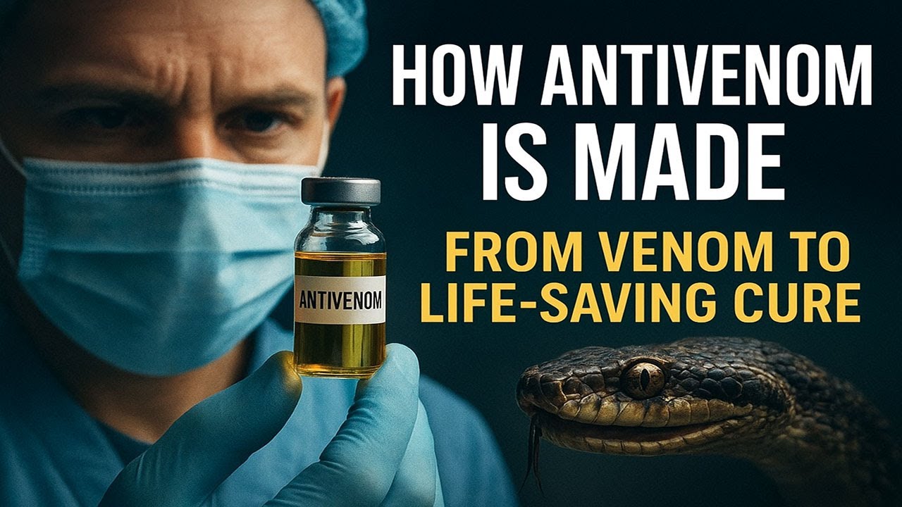 How Antivenom is Made From Snake Venom to Life Saving Cure - YouTube