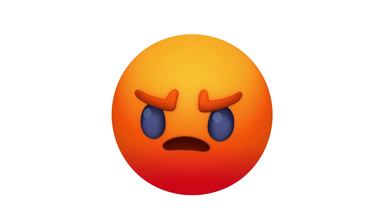 Animated Angry Facebook Reaction Button - YouTube