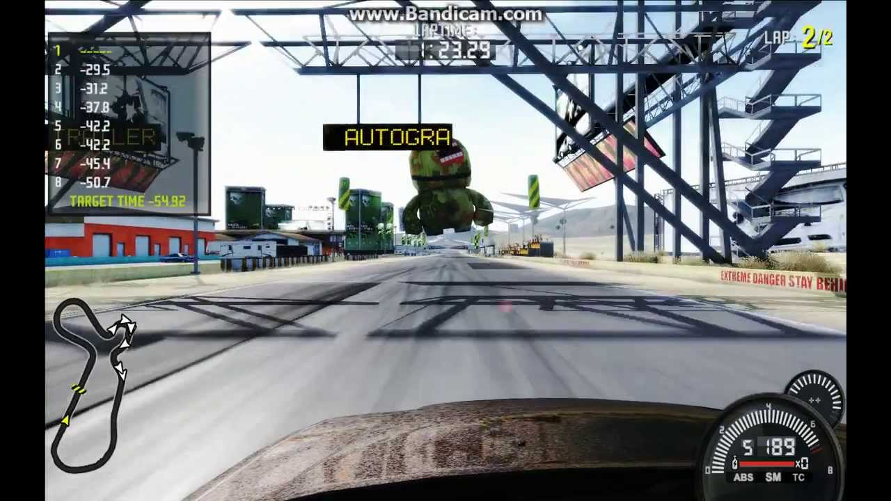 NFS Pro Street Grip Race Honda Civic - YouTube