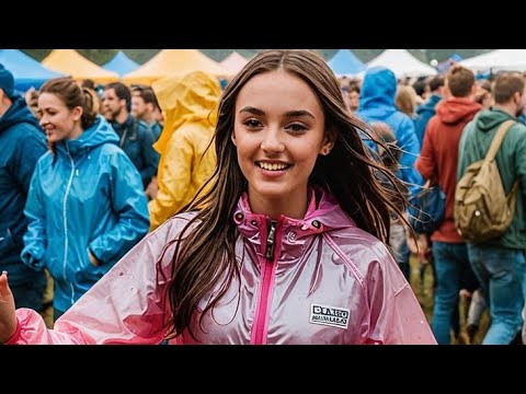 Best beautiful stunning colourful romantic stylish raincoats ...
