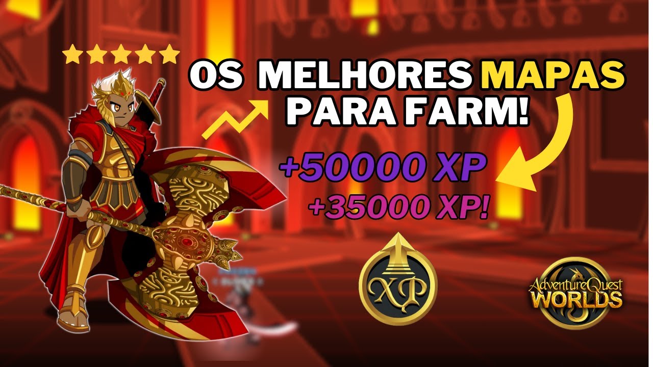 OS MELHORES MAPAS PARA UPAR LEVEL NO AQW EM 2025! - YouTube